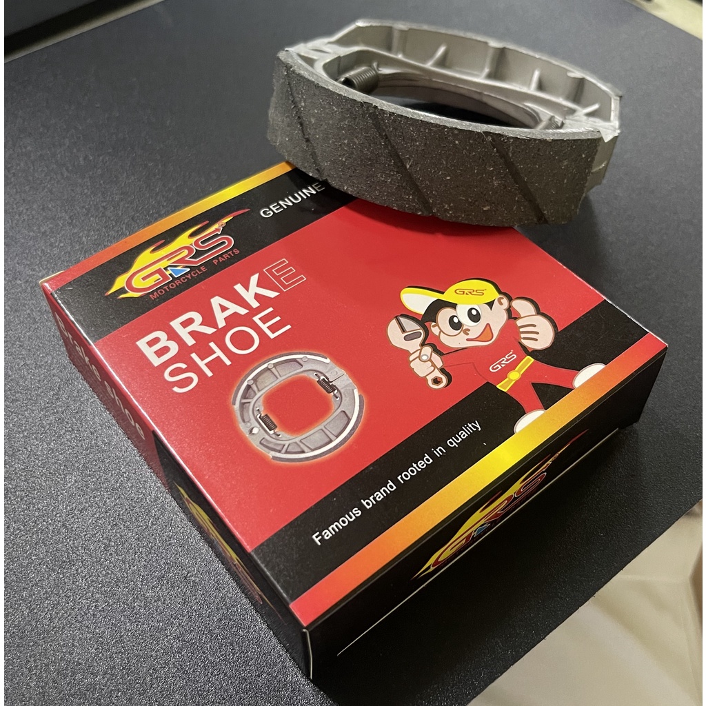 TLJ Motorcycle 1PC GRS Brake Shoe XRM/BARAKO/RS100/BAJAJ/MIO/BEAT/TMX ...