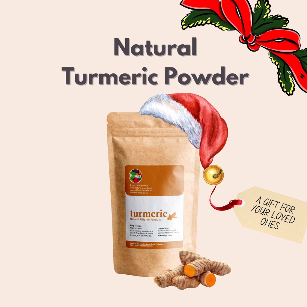 Natural Turmeric (Luyang Dilaw) Powder, 250 grams or 1kg | Shopee ...