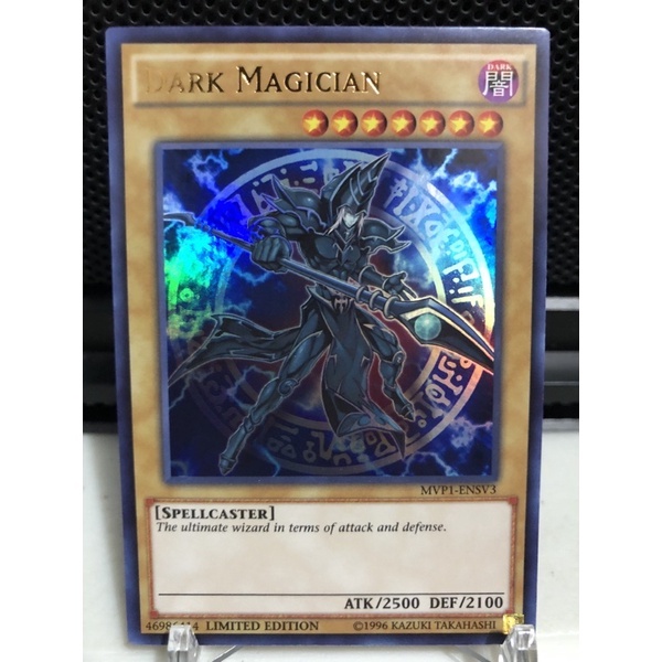Dark Magician TCG Yugioh Ultra Rare mvp1 limited/1st Edition | Shopee ...