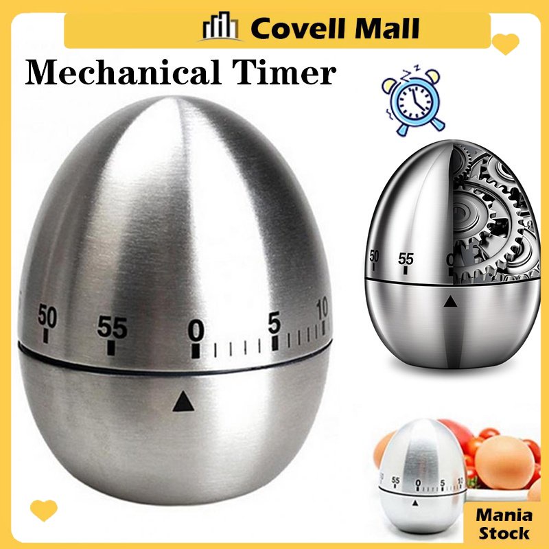 Kitchen Timer Cooking Mechanical Countdown Timer 60 Minutes Alarm Time ...