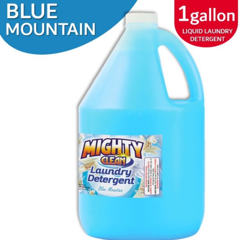 MIGHTY Laundry Liquid Detergent - 1Gal | Shopee Philippines