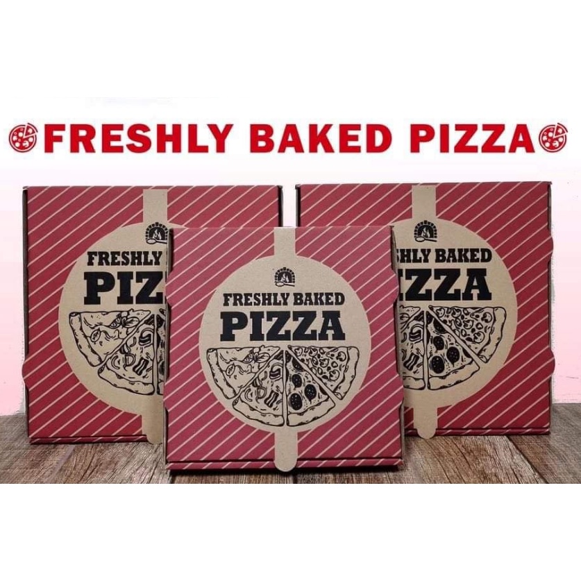(50pcs)11"X11"X1.5" Pizza box corrugated / pizza box / corrugated box ...