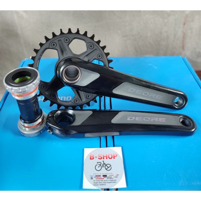 Shimano Deore FC-M6100-1 Hollowtech Crank set | Shopee Philippines