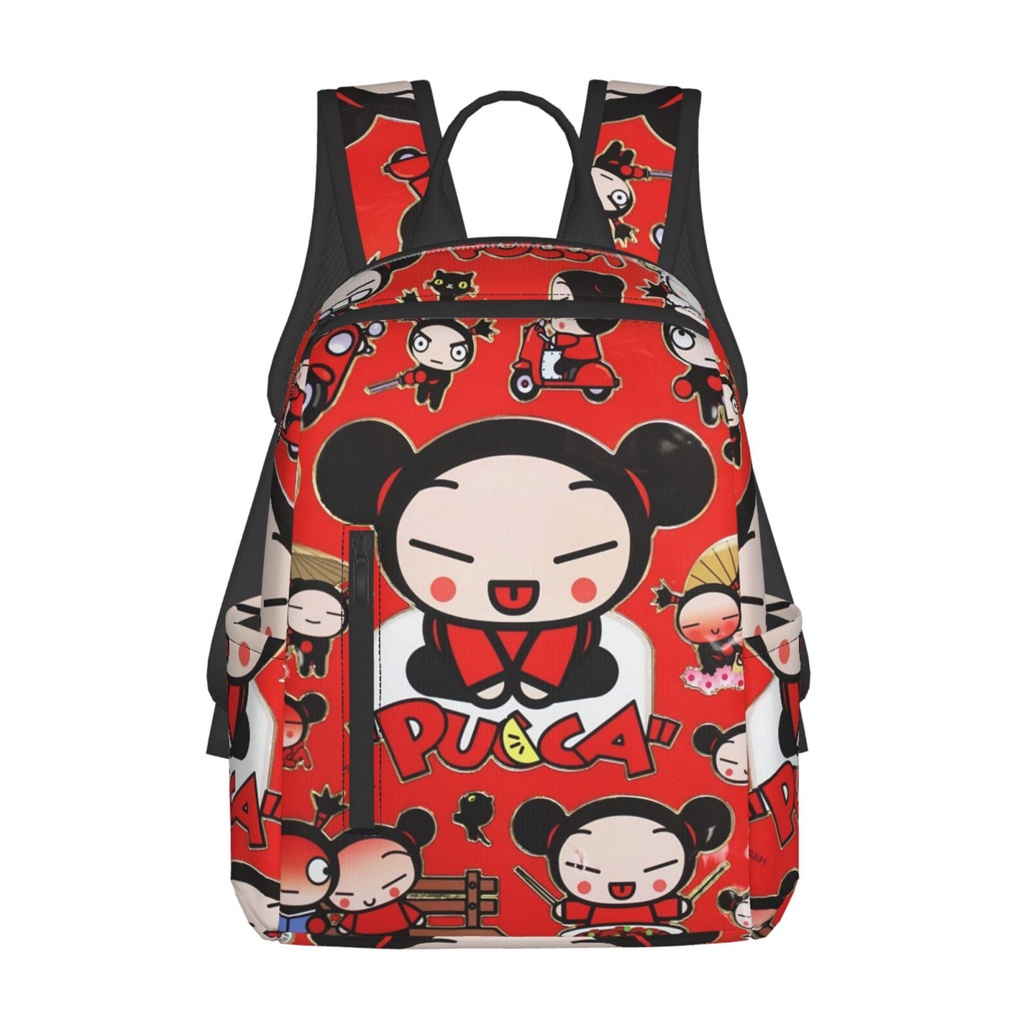 Pucca Kids Backpack, Cute School Backpacks for Girls Boys Elementary ...