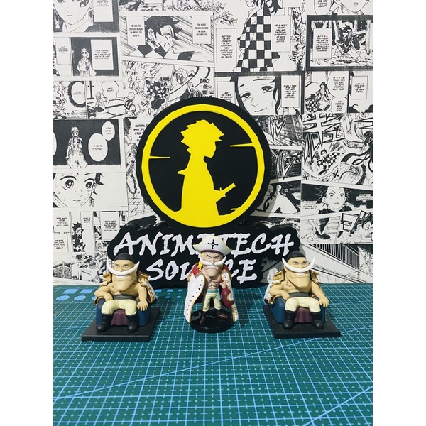 One Piece Whitebeard Chibi Figure (Set of 3) | Shopee Philippines