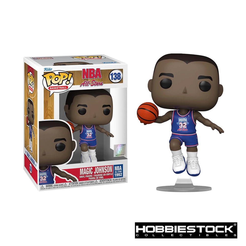 Funko Pop! NBA: Legends - Magic Johnson (NBA ALL-STAR 1992) | Shopee ...