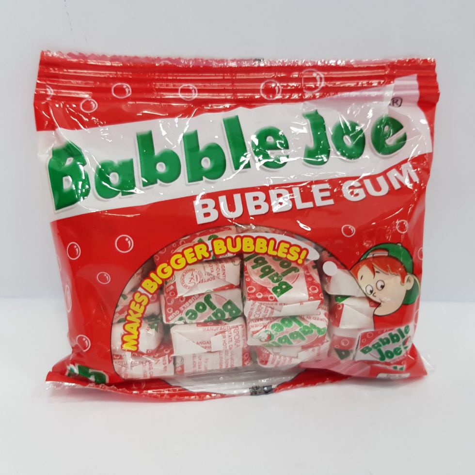 Babble Joe Bubble Gum 25sx4g 100g | Shopee Philippines