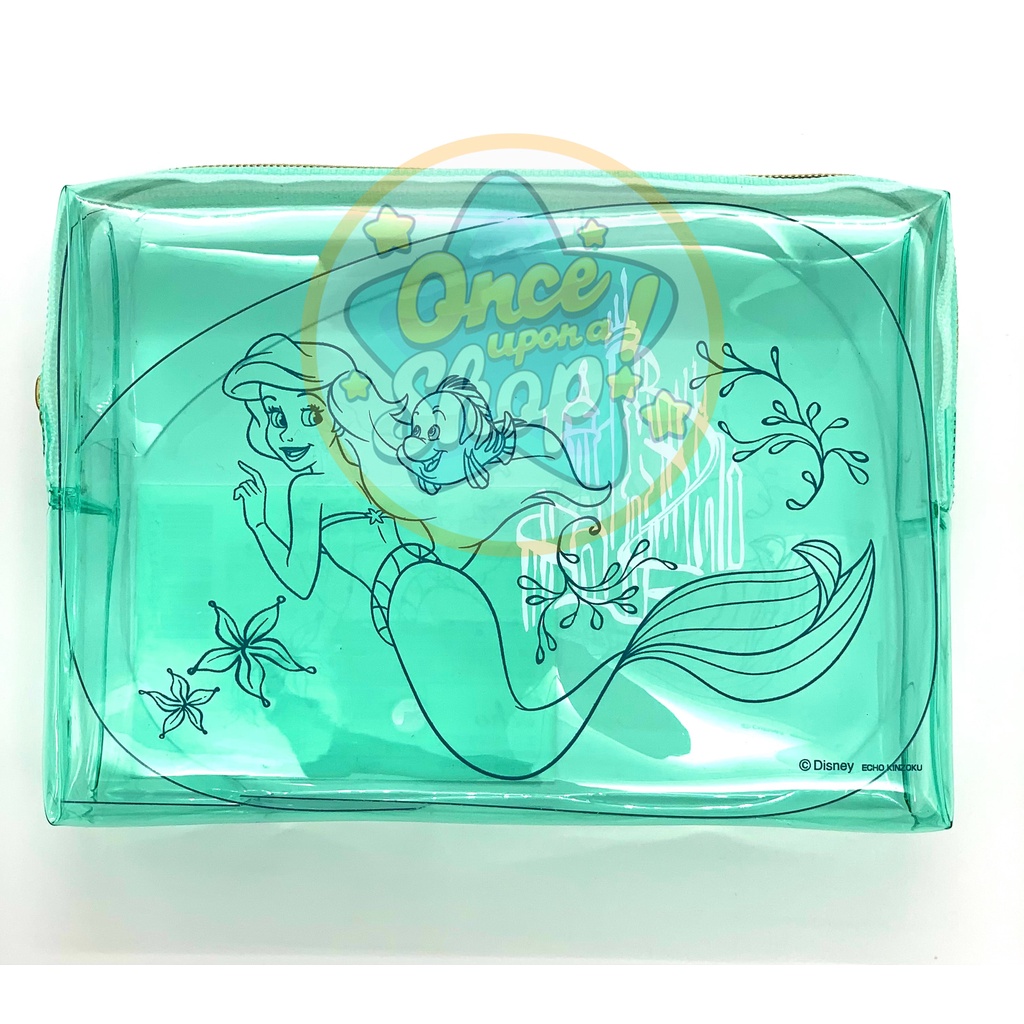 ARIEL MEDIUM PLASTIC POUCH DISNEY JAPAN (11X16X3.5CM) | Shopee Philippines