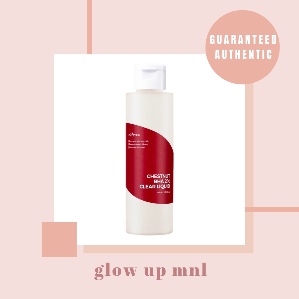 ISNTREE Chestnut BHA 2% Clear Liquid 100ml | Shopee Philippines