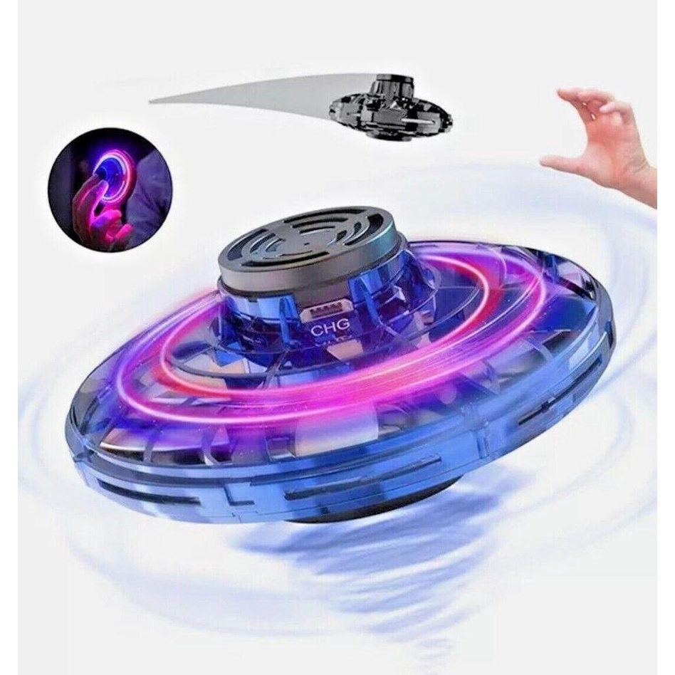 Flying Spinner Toy Hand Operated Mini Ufo Boomerang Original Drone ...