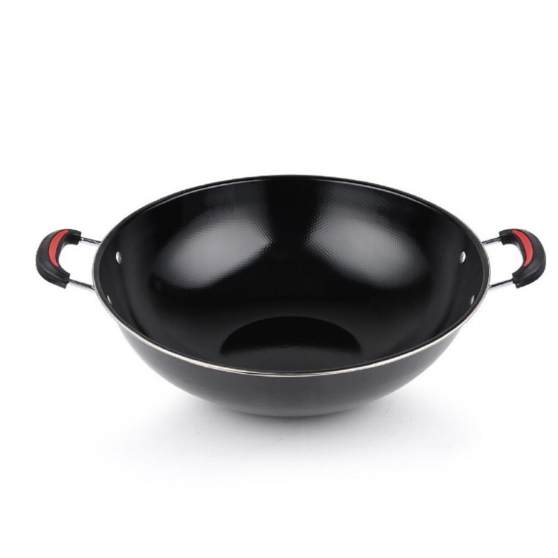 Non-stick Double side handle Two side handle Frying Pan Kitchen Steak ... Non-stick Double side handle Two side handle Frying Pan Kitchen Steak ...