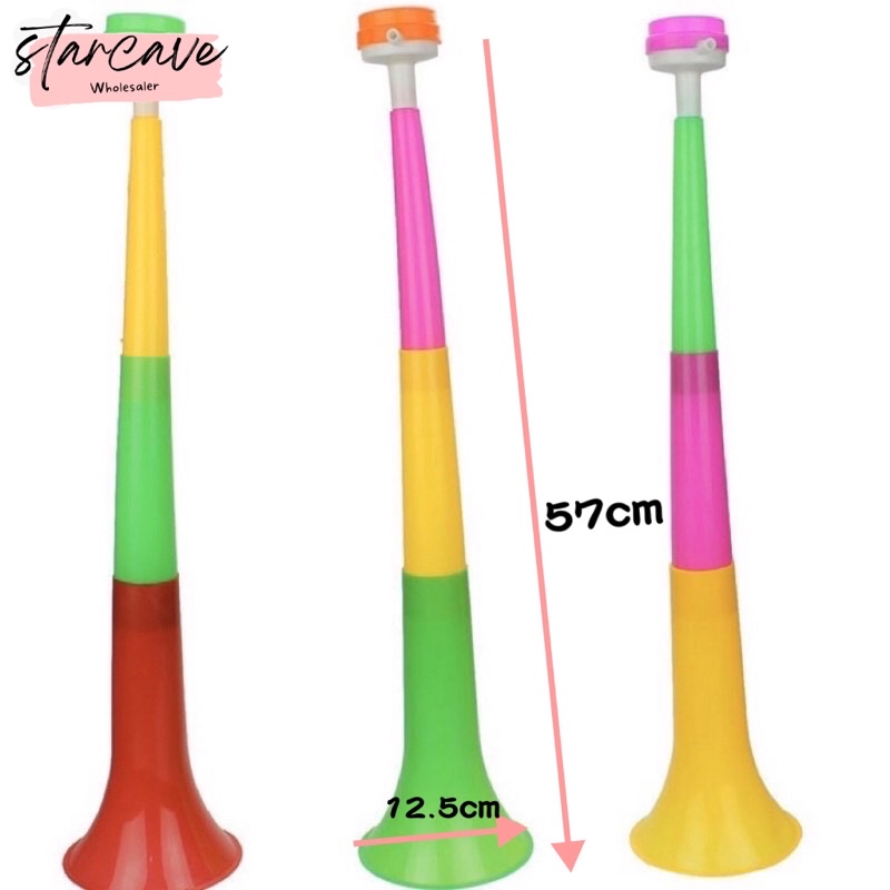 3layers Loud Plastic Trumpet Party Horn Single Torotot Music Toys Kids ...