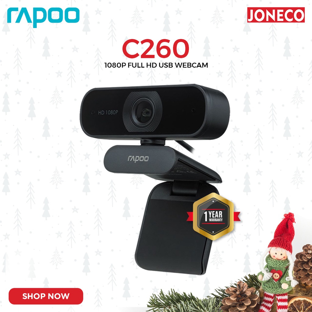 Rapoo C260 1080P Webcam for laptop Webcam for pc HD Web Camera with ...