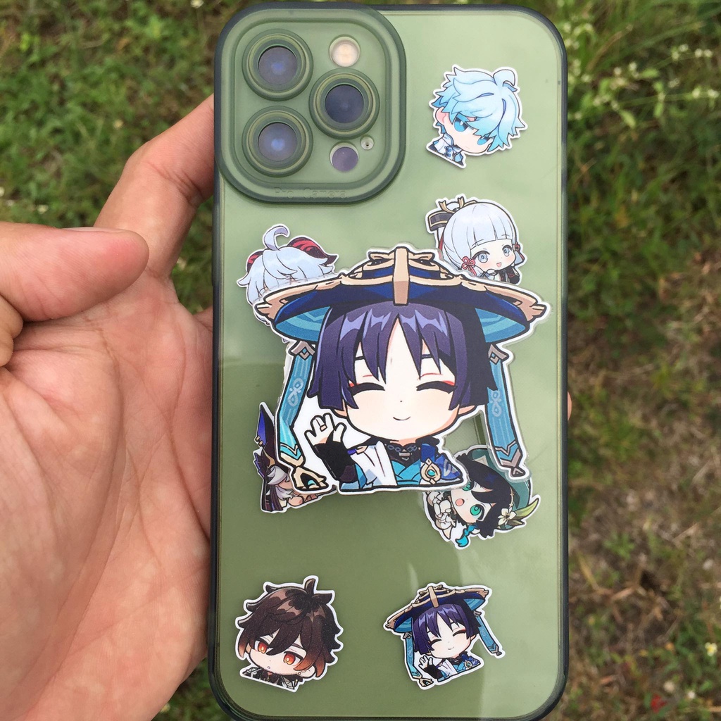 genshin impact scaramouche Acyrlic ref magnet phone grip broochpin ...