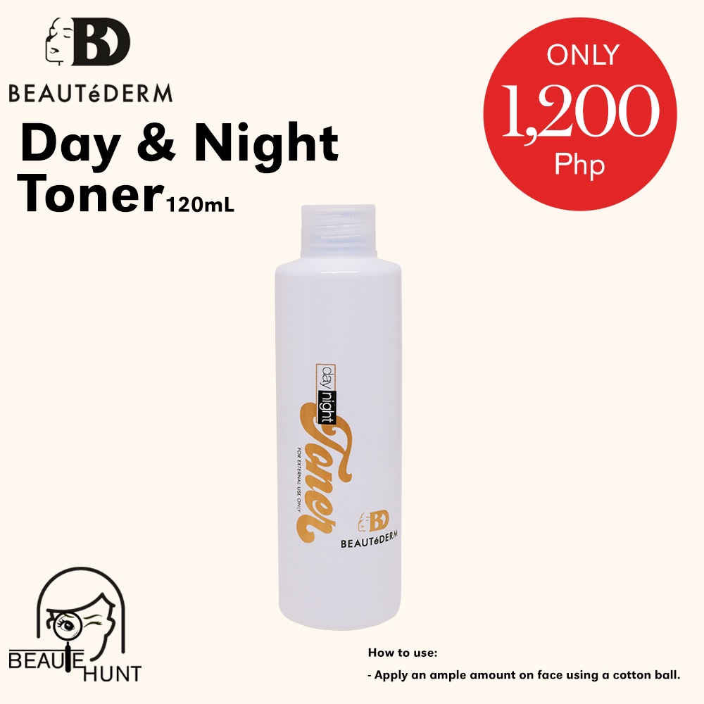 BEAUTEDERM Day & Night Toner 120ML | Shopee Philippines