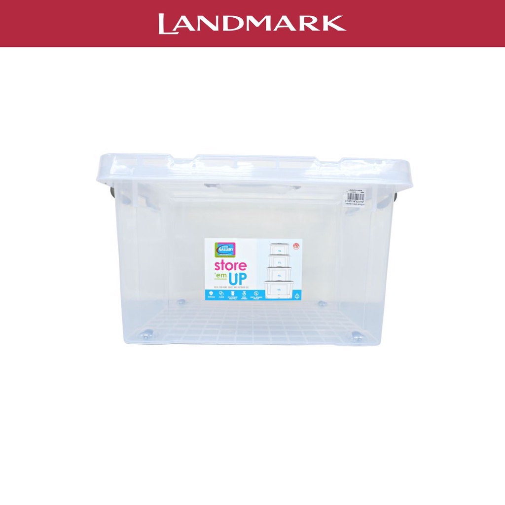 Home Gallery Stackable Storage Box 27L With Handle | Shopee Philippines