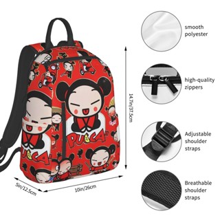 Pucca Kids Backpack, Cute School Backpacks for Girls Boys Elementary ...