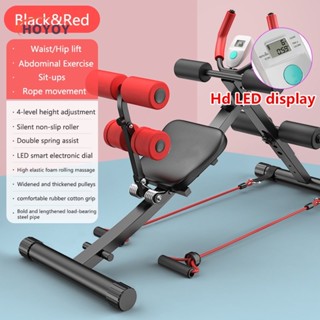 Abdominal Machine Roller Coaster Abdominal Exercise Machine ABS Glider Generator Folding Fitness ...
