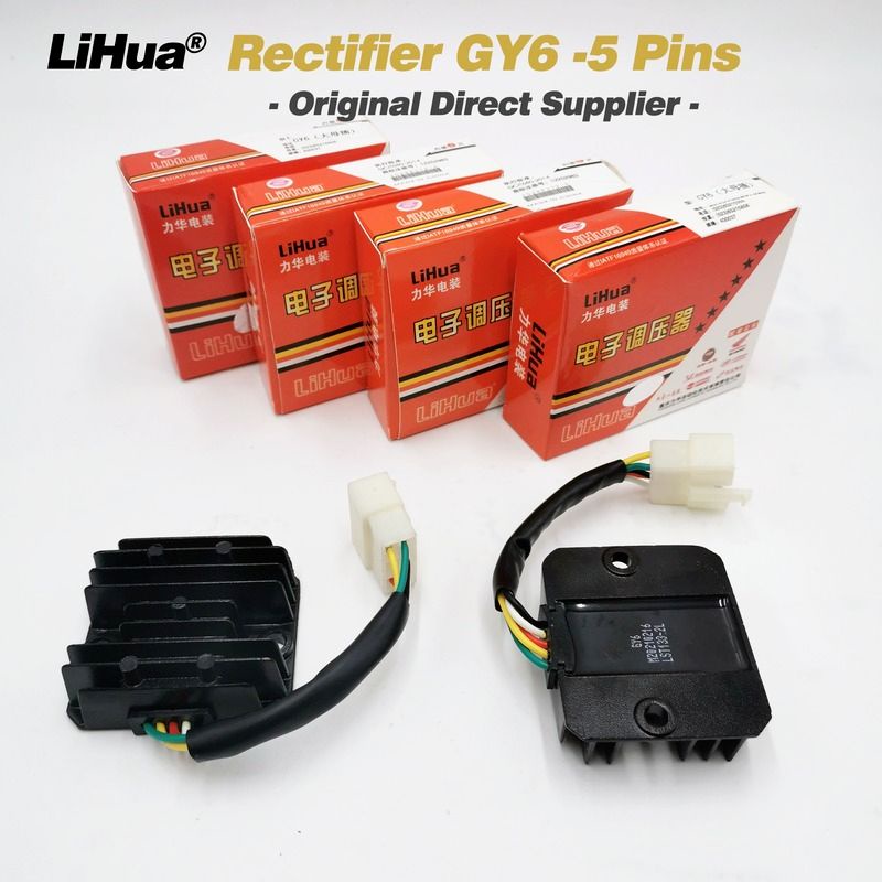 LIHUA regulator 5pin for fast charge motorcycle | Shopee Philippines
