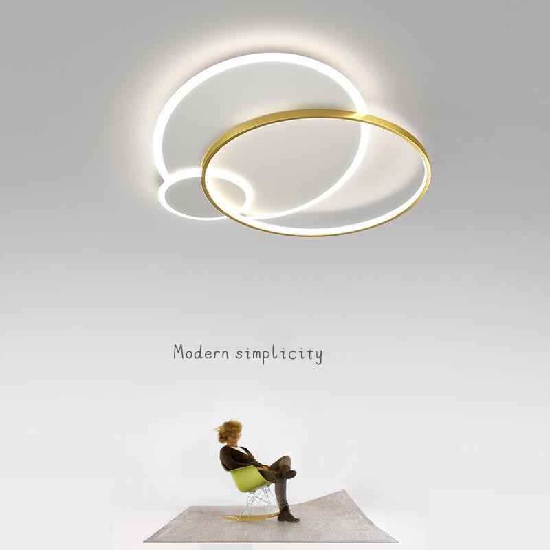 Modern simple LED ceiling lamp Bedroom and living room ceiling light ...