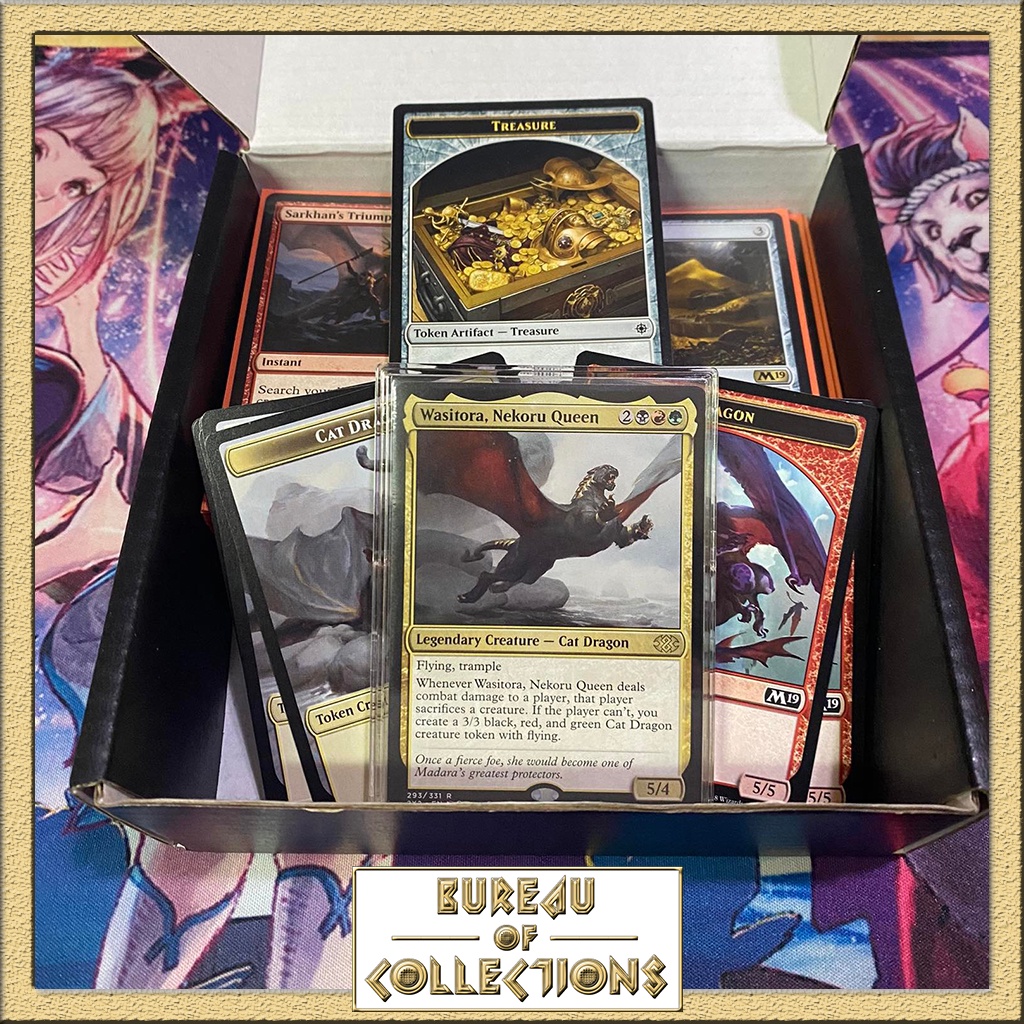 [MTG] Wasitora, Dragon Tribal Commander Deck (Constructed) | Shopee ...