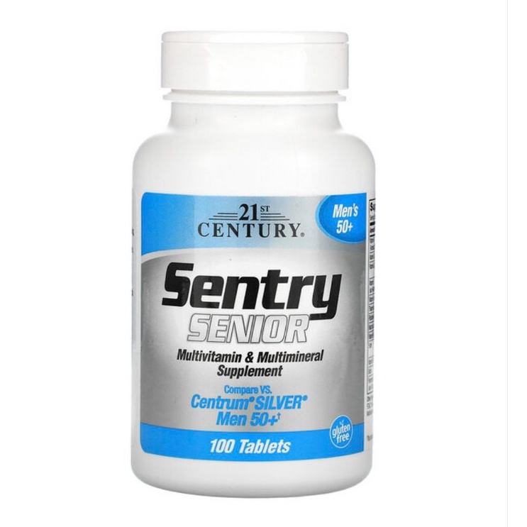 21st Century, Sentry Senior, Multivitamin & Multimineral Supplement ...