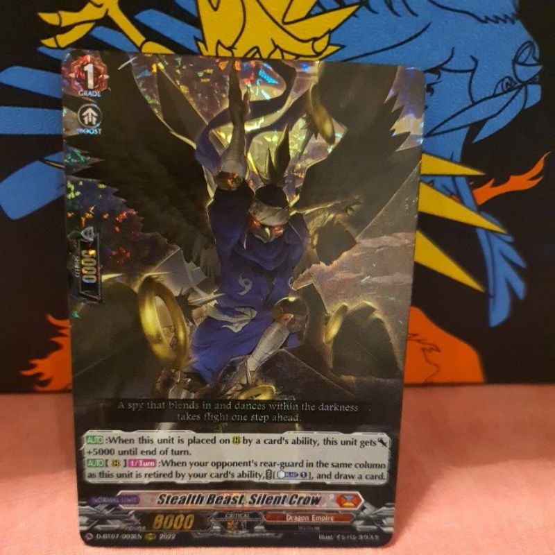 STEALTH BEAST, SILENT CROW RRR DBT07 CARDFIGHT VANGUARD ENGLISH ...