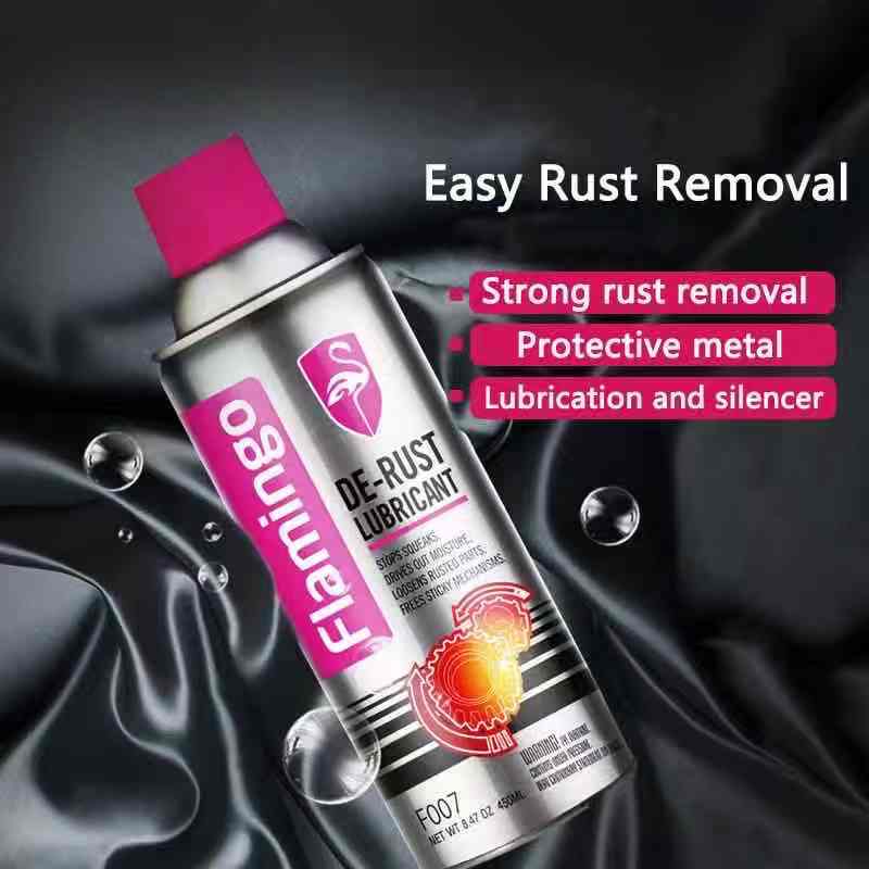 Metal Rust Remover 450ml rust remover spray Flamingo For Car Motorcycle ...
