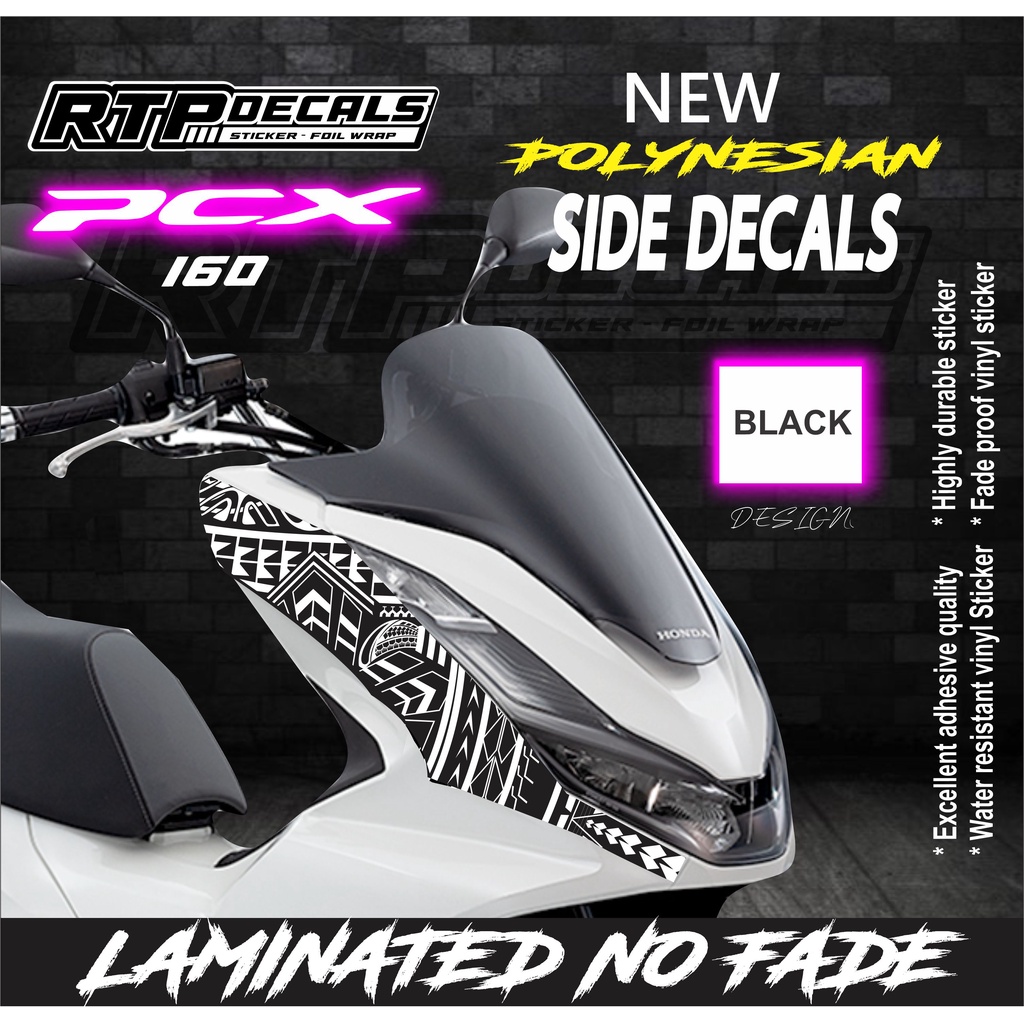 Honda PCX 160 Polynesian Sticker Decals | Shopee Philippines