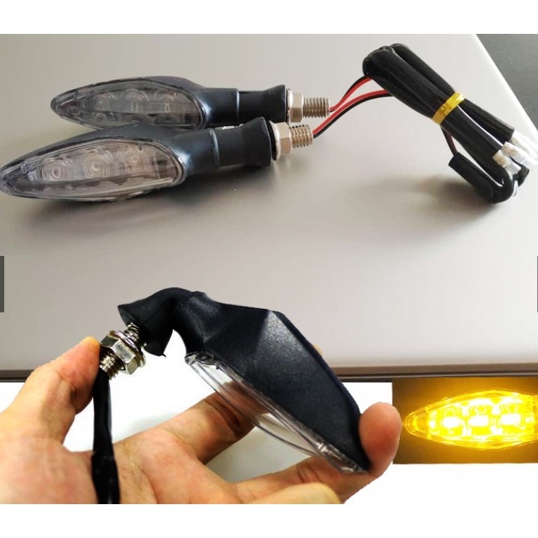 TURN signal light UNIVERSAL can be used for rs200 front dominar 400 ...