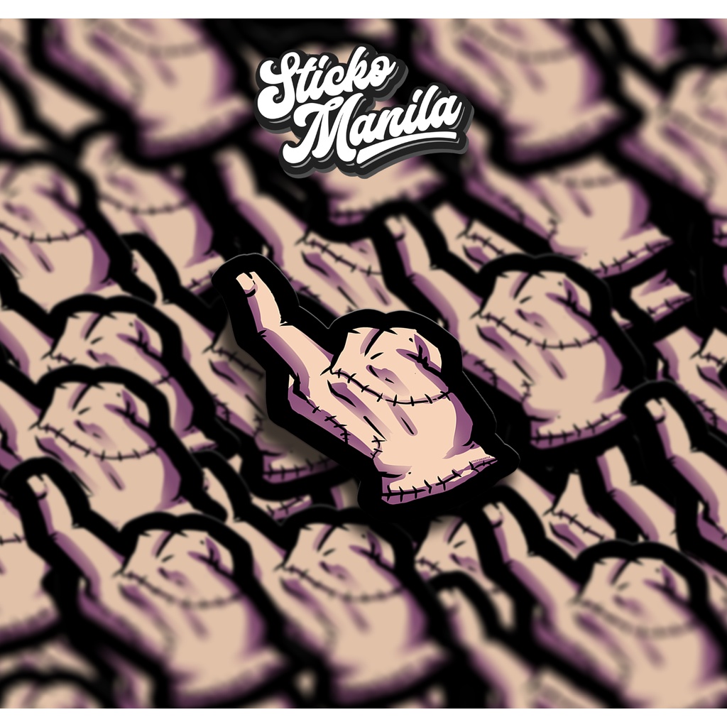 Sticko Manila : Wednesday - Thing (Peeker) | Shopee Philippines