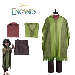 Encanto Adult Bruno Cosplay Costume Bruno Encanto Men Suit Cloak ...