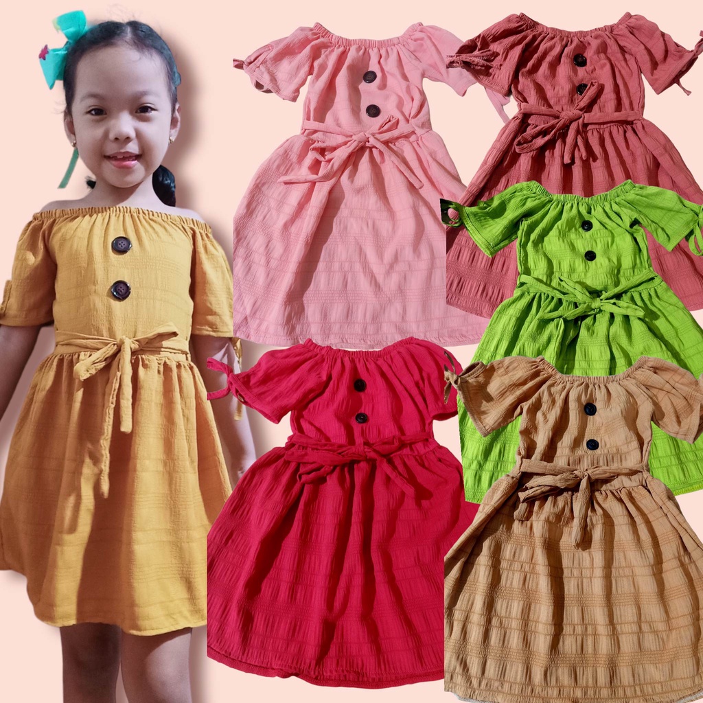 Kids SIERRA 2way Dress 3 to 6yo | Shopee Philippines
