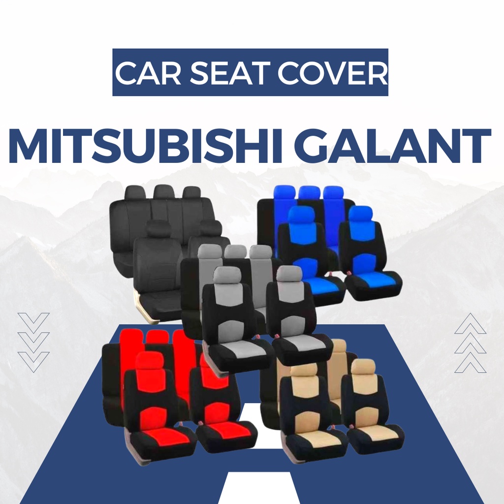 MITSUBISHI GALANT Car Seat Covers Set for 5 Front Seat Back Seat ...