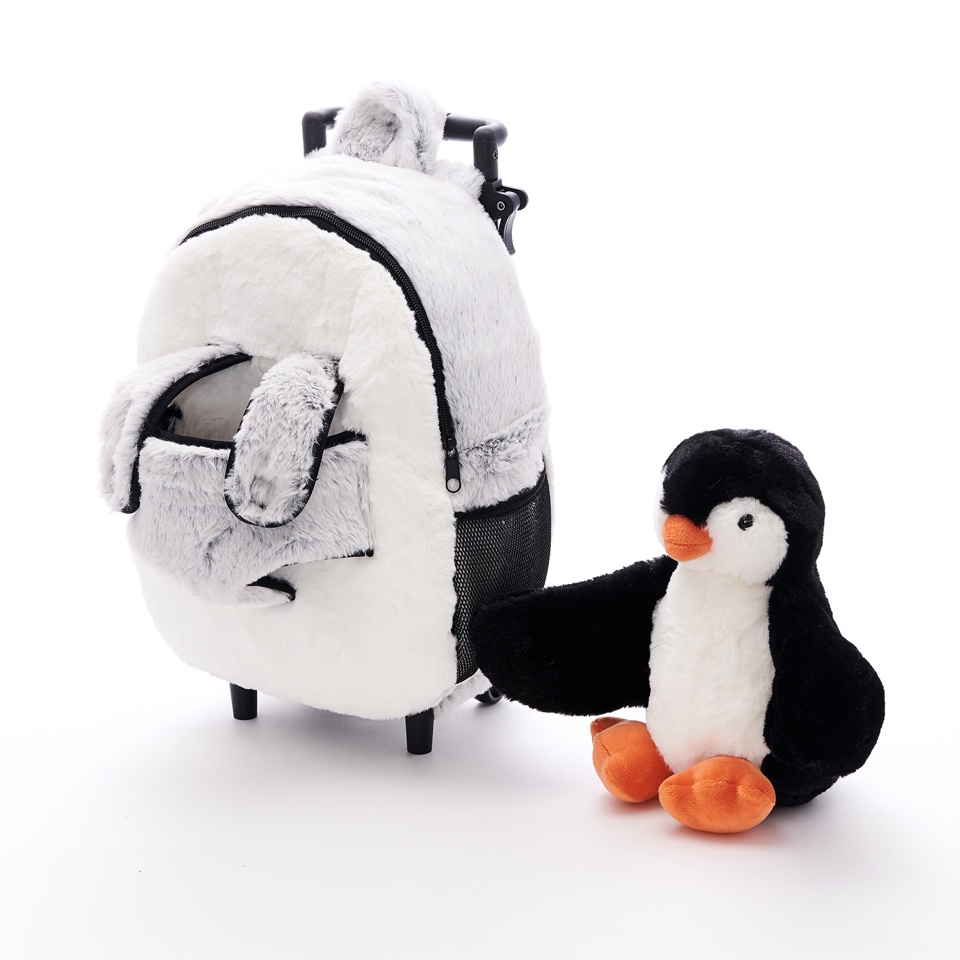 Funday Backpack - Snowy Penguin | Penguin Backpack | Penguin Trolley ...