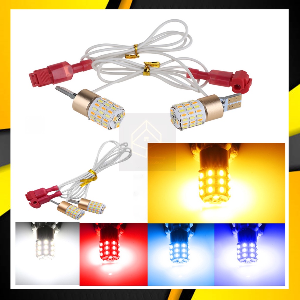 T10/T15 Dual Contact Signal Light and Park Light with Dual Color ...