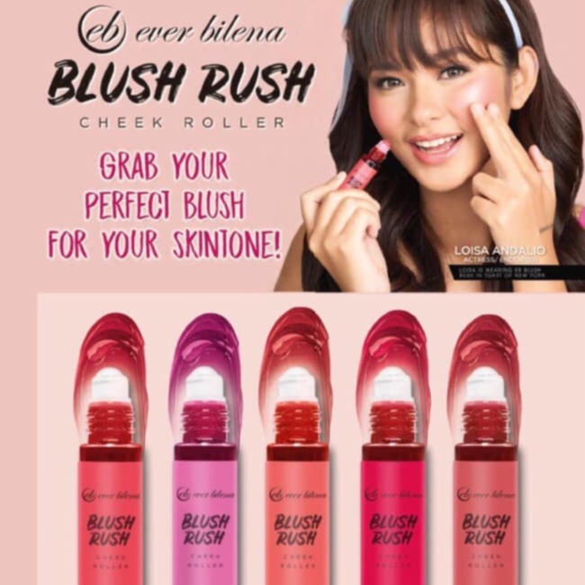 BLUSH RUSH CHEEK ROLLER / Ever Bilena | Shopee Philippines