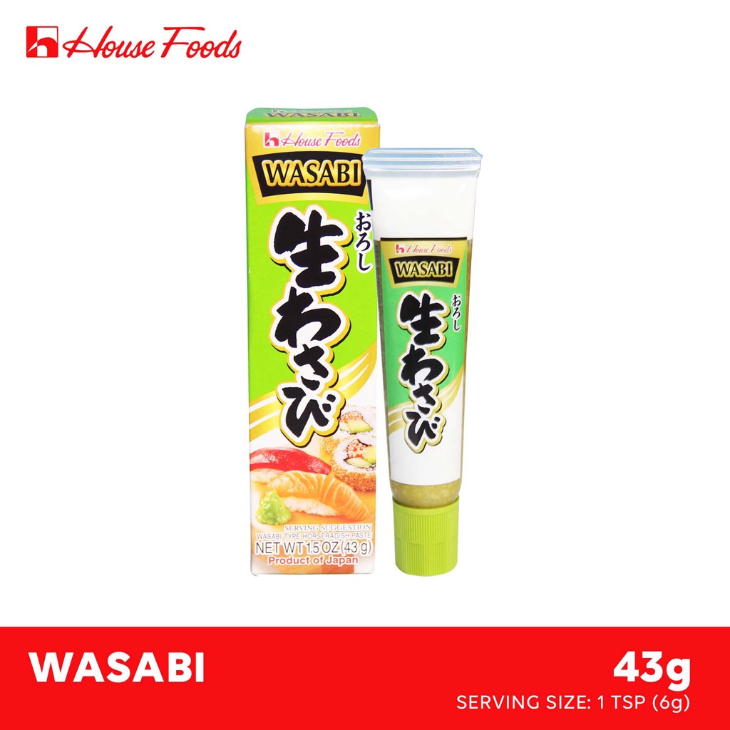 House Foods Oroshi Nama Wasabi K 43g | Shopee Philippines