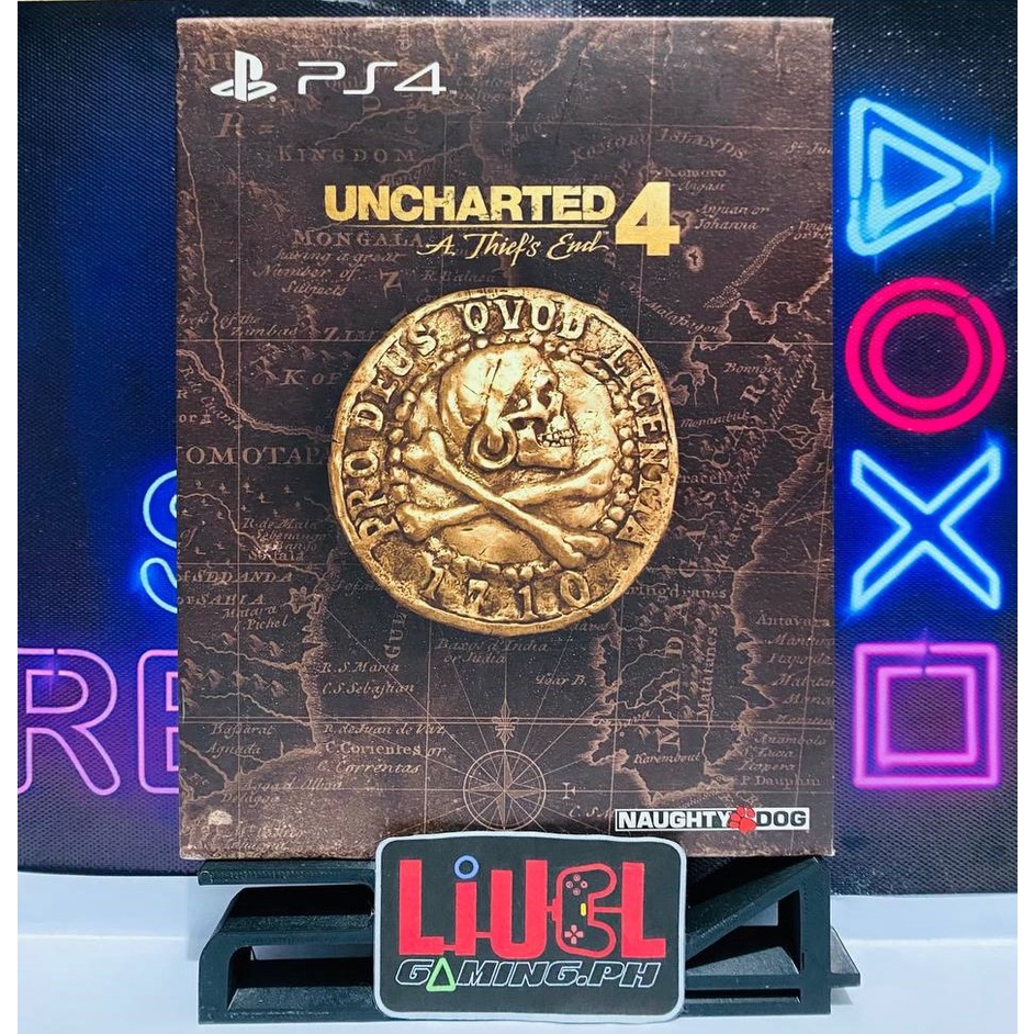Uncharted 4 A Thief's End Steel Book VERY RARE! SPECIAL EDITION ...