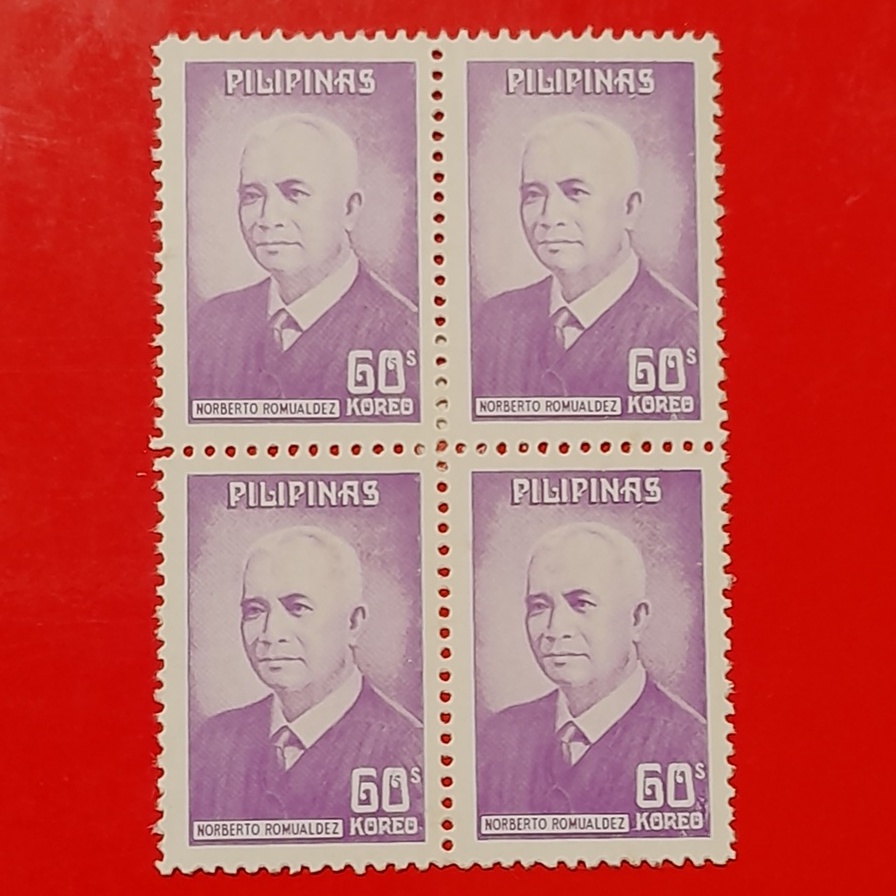 Philippine Postage Stamp set (Original): Norberto Romualdez (1875 ...