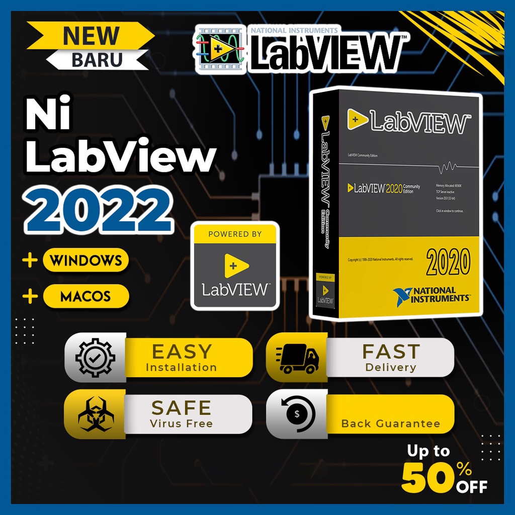 NI LabVIEW 2022 Full Version For Win & McOS | Shopee Philippines