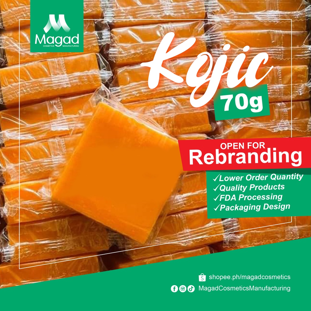 KOJIC 70g. FACTORY SALE Open For Rebranding | Shopee Philippines