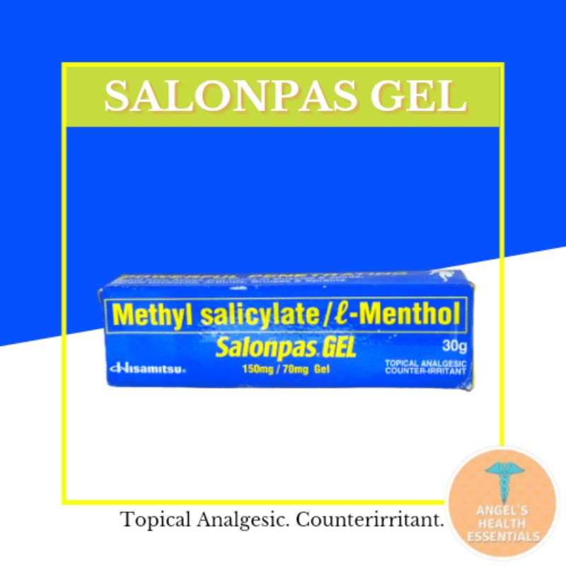 Salonpas Gel 30g Topical Analgesic BIg | Shopee Philippines