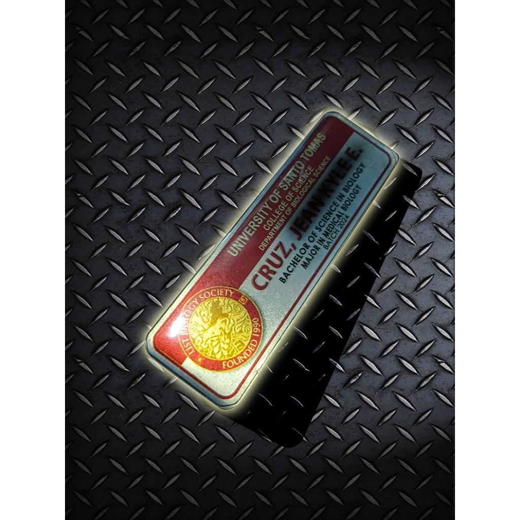 SEMI METAL NAME PLATE | Shopee Philippines