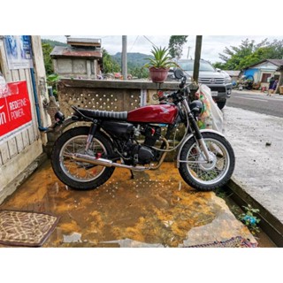 Honda TMX 125 Alpha Bottle Pipe Type Muffler for TMX 125 Alpha Exhaust ...