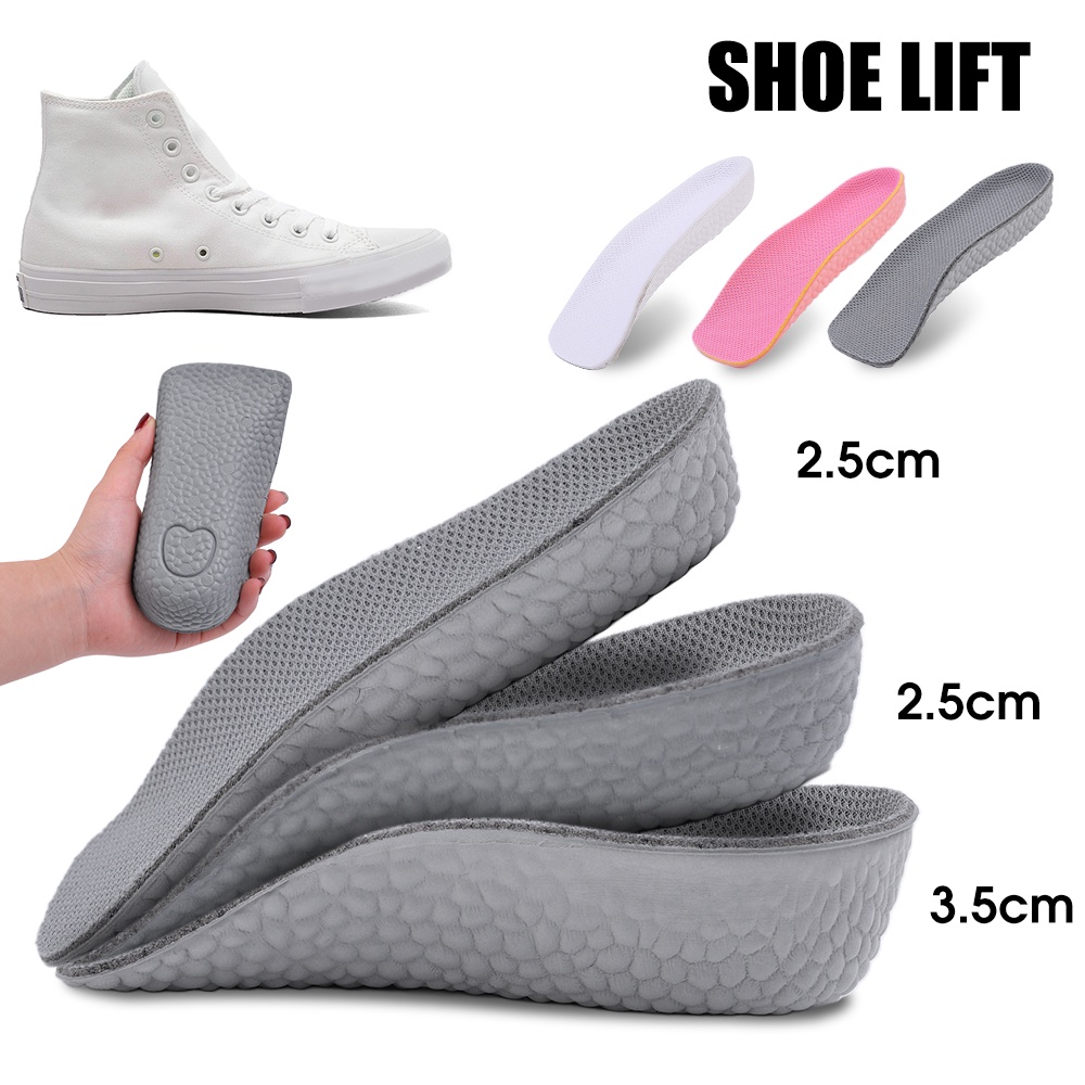 Height Increase Insole Women Elevated Insoles Invisible Comfortable ...