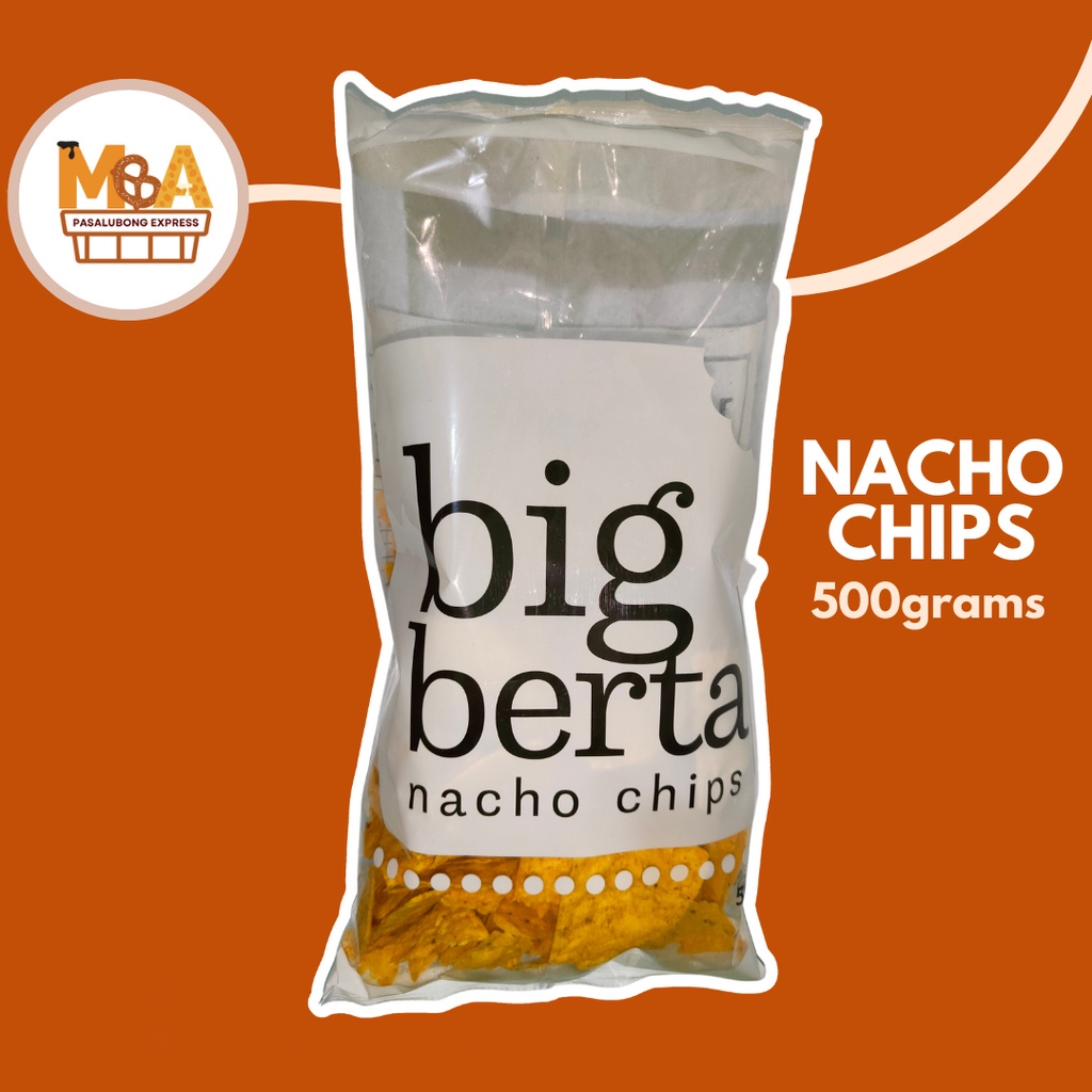 BIG BERTA/BIG BITE NACHO CHIPS (500 GRAMS) | Shopee Philippines