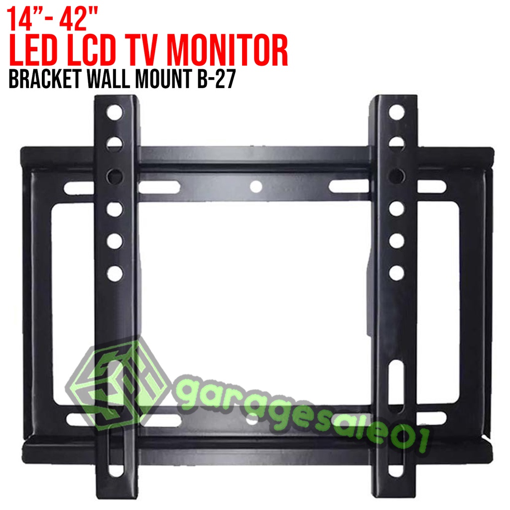 14"-42" LED LCD TV Monitor Bracket Wall Mount B27 | Shopee Philippines