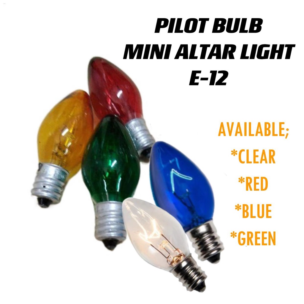 Altar LIGHT BULB / 4 COLORS | Shopee Philippines