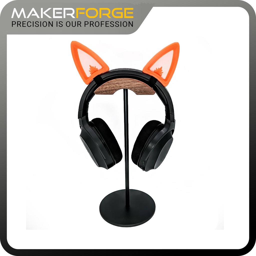 Fox for Headphones, Headset & Cosplay Props, Headphone Ear, Twitch ...